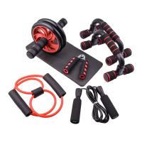 China Ab Wheel Set 1.3 kg Home Fitness Kit with Core Trainers and Exercise Accessories for sale