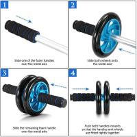 China Ab Wheel Set 1.3 kg Home Fitness Kit with Core Trainers and Exercise Accessories for sale