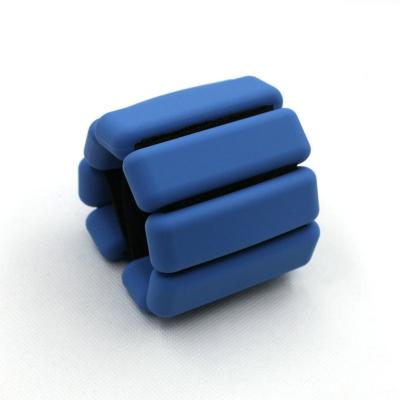 China Solid Silicone Wristband Anklet 900g Pair for Daily Sports Activities Fitness Training for sale