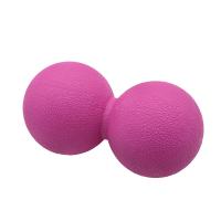 China TPE Peanut Massage Ball 63x126mm for Trigger Point Therapy Muscle Relief Travel Friendly for sale