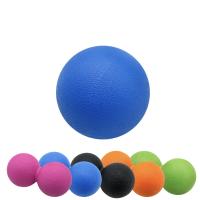 China TPE Peanut Massage Ball 63mm for Deep Muscle Knot Relief Yoga Pilates Physical Therapy for sale