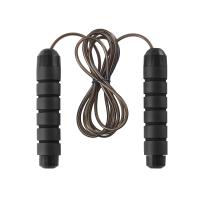 China Custom Logo Professional Fitness Jump Rope 325g Weight Adjustable 3000mm PVC Steel Rope for sale