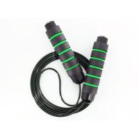 China KSX-TS1 Professional Exercise Jump Rope Adjustable Speed Black Soft Handle for sale