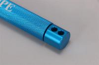 China Aluminum Handle Weighted Skipping Rope 4.5mm x 3m Steel Wire PVC for Fitness Training for sale