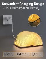 China Mini Led Night Light Rechargeable Reading Book Light Foldable Book LED Light USB Night Light for sale