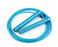 China Aluminium Alloy Handle Adult Jump Rope Unisex Speed Aerobic Workout Jump Rope for sale