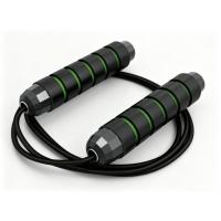 China 3m Adjustable Steel Wire PVC Weighted Speed Jump Rope 245g for Home Fitness for sale
