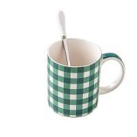 China Grace Decal Porcelain Mug For Tea And Coffee Customized Handgrip Drinkware Type for sale