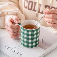 China Grace Decal Porcelain Mug For Tea And Coffee Customized Handgrip Drinkware Type for sale