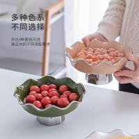 China Sustainable Ceramic Salad Bowl European Luxury Home Decor for Serving Desserts and Snacks for sale