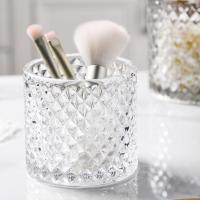 China Modern Design Sustainable Kitchen Canister Set With Lid Crystal Storage Jars Set for sale
