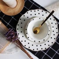 China Business Gifts Occasion Vintage Porcelain Tea Cups And Saucers With Golden Handle for sale