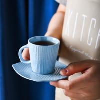 China Business Gifts Occasion Sustainable Porcelain Coffee Mug 90CC Espresso Ceramic Shot Cup for sale