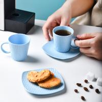 China Business Gifts Occasion Sustainable Porcelain Coffee Mug 90CC Espresso Ceramic Shot Cup for sale