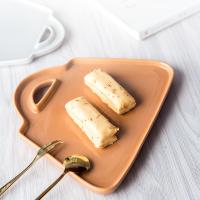 China On-Glazed Technique Ceramic Dinner Plate Handbag Pattern For Restaurant Catering Sale for sale