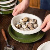 China Custom Porcelain Ceramic Dinnerware Set for Home Tableware in Europe Design Style for sale