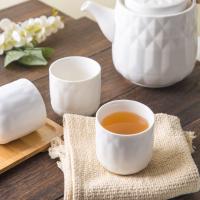 China Nordic Tea Pot Set Sustainable Porcelain Japanese Tea Pots and Stoneware Cups for sale