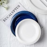 China Sustainable 2023 Kiln Blue Porcelain Dinner Sets for Restaurant Dining Experience for sale