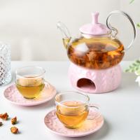 China Ceramic Drinkware Type Tea And Coffee Pot Set For One Glass Tea Pot And Cup In Porcelain for sale