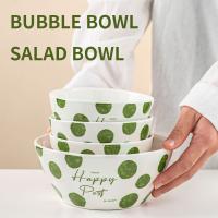 China Vintage Design Round Decal Porcelain Cereal Bowls For Party Bulk Salad Ceramic Soup Bowl for sale