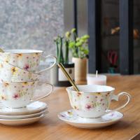 China Serve Your Guests In Style With This Turkish Tea Set Includes Ceramic Cups And Saucer for sale