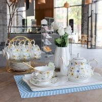 China Serve Your Guests In Style With This Turkish Tea Set Includes Ceramic Cups And Saucer for sale