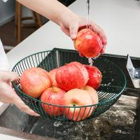 China Golden Nordic Metal Fruit Container For Vegetables Luxury Design Style Party Occasion Holder for sale