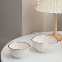 China Hotel Restaurant Dough Bowl Ceramic Mixing Bowls In Solid Yellow Color Of Other Volume for sale