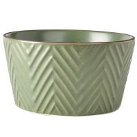 China Japanese Style Ceramic Bowl Set Retro Glaze Stoneware Dinnerware For Kitchen Tabletop for sale