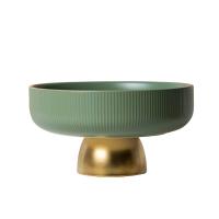 China Modern Design Porcelain Dessert Plate For Drinks Stoneware Fruit Plate for sale