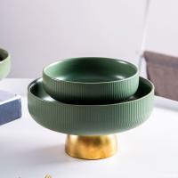 China Modern Design Porcelain Dessert Plate For Drinks Stoneware Fruit Plate for sale