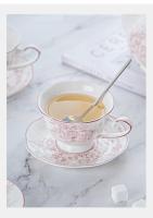 China Drinkware Type Cups Saucers Design Style Dinnerware Flower Ceramic Cup Set Of Cups Coffee & Tea Sets Porcelain Teapot Mug Set Gift Box Europe Luxury Tea Sets For Elegant Tea Time for sale