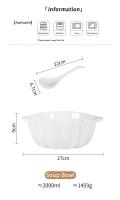 China Ceramic Pumpkin Shape 9 Inch Microwave Ramen Bowl Soup Bowl Set For Occasion Presents for sale