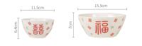 China Retro Style Ceramic Dinner Bowl Set For Stocked Food Serving Volume Other Stocked for sale