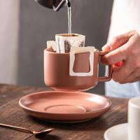 China Europe Design Style Ceramic Afternoon Tea Cappuccino Cup And Saucer Set For Custom Tea for sale