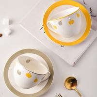 China 72 Pcs Ceramic Vaisselle Custom Dinner Set Sustainable And Elegant For Formal Dinners for sale