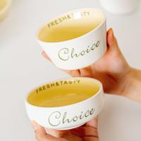 China Number Of Users 1 Sustainable Ceramic Dinnerware Sets For 6 People Porcelain Tableware for sale