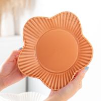 China Design Christmas 16 Pcs Ceramic Dinner Set 24pcs Gift Sustainable With Plant Pattern for sale