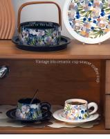 China Technique Under Glazed Ceramic Fruit Basket For Holding Food And Vegetables for sale