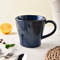 China Vintage Ceramic Coffee Mug 300ml Reactive Glaze Porcelain Cup For Sustainable Living for sale