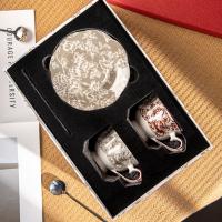 China Sustainable Ceramic Tea Cup Set For Elegant Cappuccino Cups And Porcelain Mug for sale