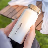 China 304 Stainless Steel Metal Type Custom Logo 1000ml Vacuum Bottle For Outdoor Travel Cup for sale