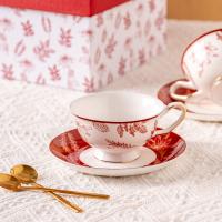 China 6 Pieces Promotion Ceramic Turkish Coffee Cups Set Porcelain Tee Cup Set Volume Other for sale