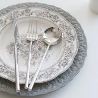 China Plant Pattern Dinnerware Sets Luxury Porcelain Dinner Set For 12 People In Europe Style for sale