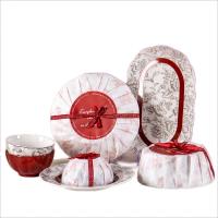 China Present Porcelain Dinner Plate Gift Box Dinnerware Sets For Sustainable Christmas Plates for sale