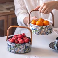 China European Style Ceramic Mugs And Saucers Set Of 6 250ml Capacity Beautiful Flower Design for sale