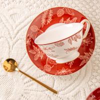 China Spring Festival Ceramic Tea Cup And Saucer Set For Traditional Chinese Tea Ceremony for sale