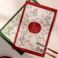 China Sustainable Dinnerware Sets For 4 People Anti-Slip Placemat Included Floral Plant Green for sale