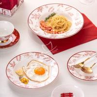 China Porcelain Lunar Year Gift Tableware Perfect for Business Gifts and Christmas 2 Users for sale