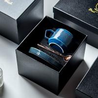 China Porcelain Coffee Cup And Saucer Ceramic Tea Cup Gift Box For Father'S Day 2024 Dad Mug for sale